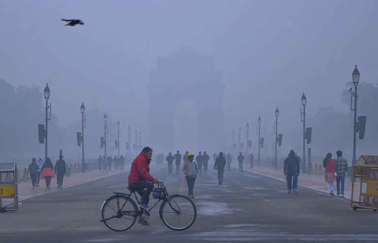 Delhi records 'very poor' air quality; foggy conditions likely to persist