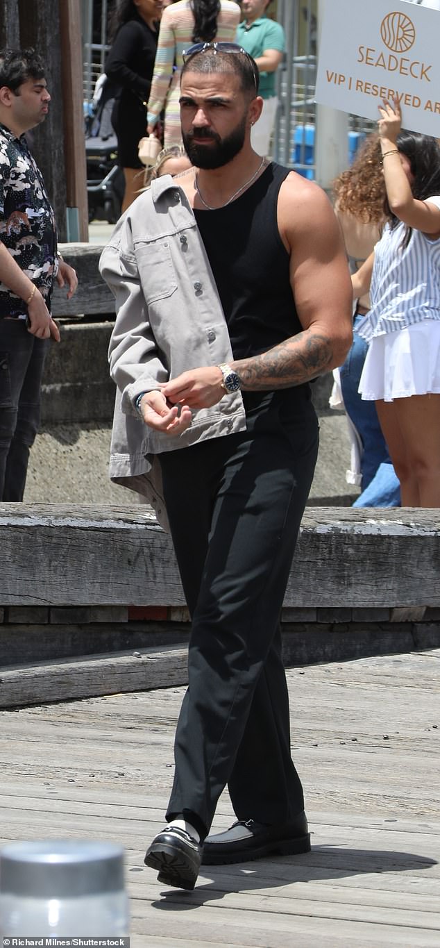 Model Tali Jatali and MAFS star Adrian Araouzou lead celebrity arrivals ...