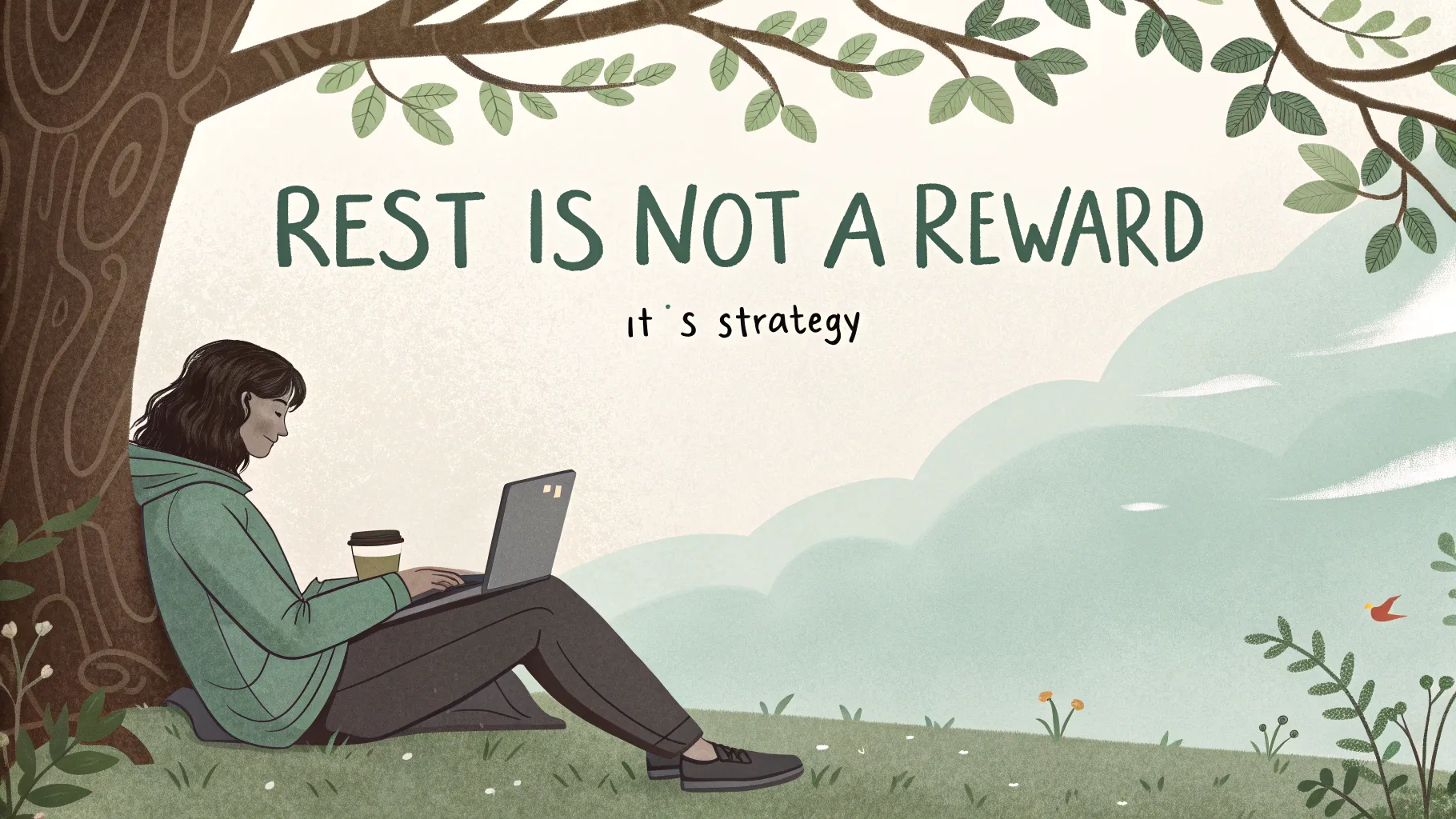 Rest is not a reward—it's strategy