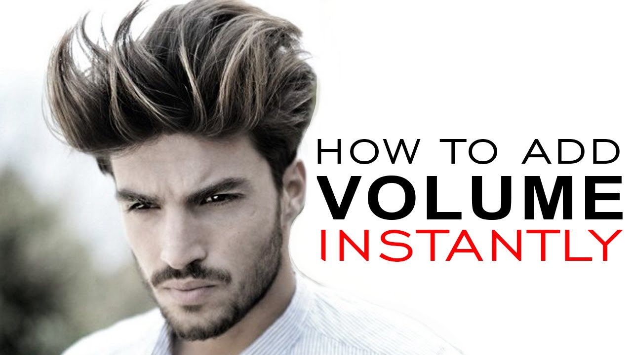How to add volume to your hair