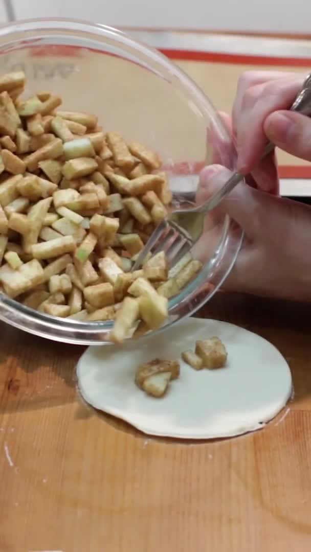 Apple hand pies recipe #shorts