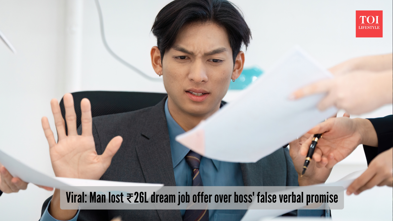Costly corporate trap: Man lost ₹26L dream job offer over boss' false ...