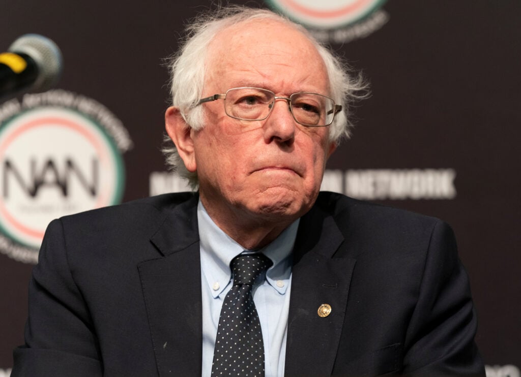 Bernie Sanders slams 'immoral and unsustainable' wealth inequality ...