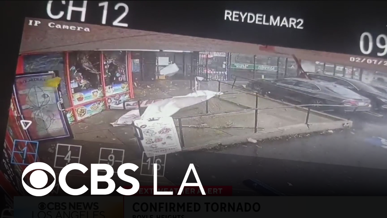 EF0 tornado touches down in Boyle Heights, causing damage to businesses ...