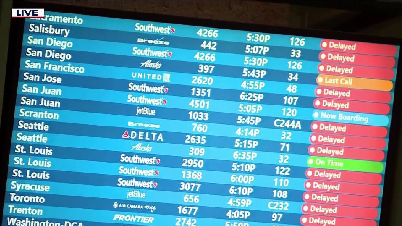 Post-Christmas travel chaos: Multiple US airports hit by widespread ...