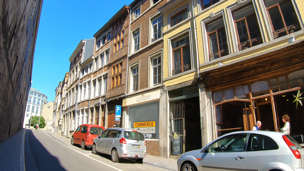 Life around Montagne de Bueren in Liège