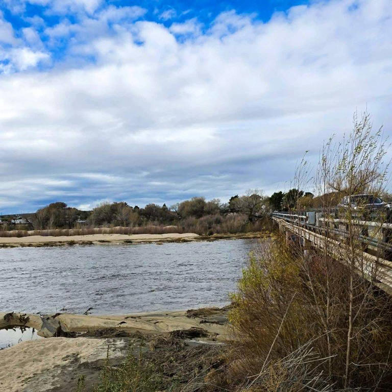 Mojave River rises across High Desert after Silverwood Lake water released
