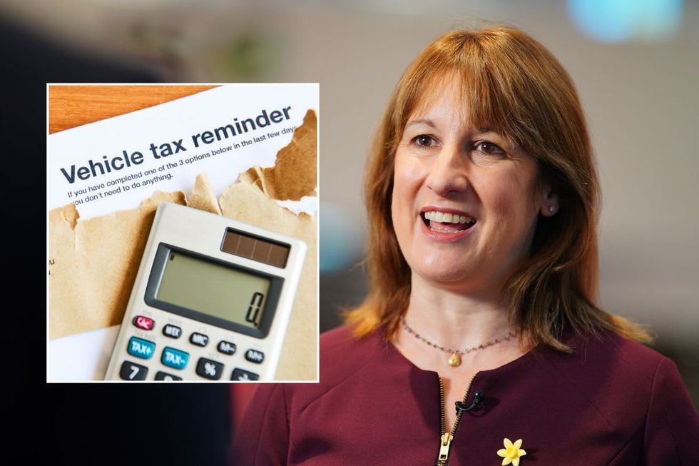 Rachel Reeves to slap millions of drivers with extra car tax costs in ...