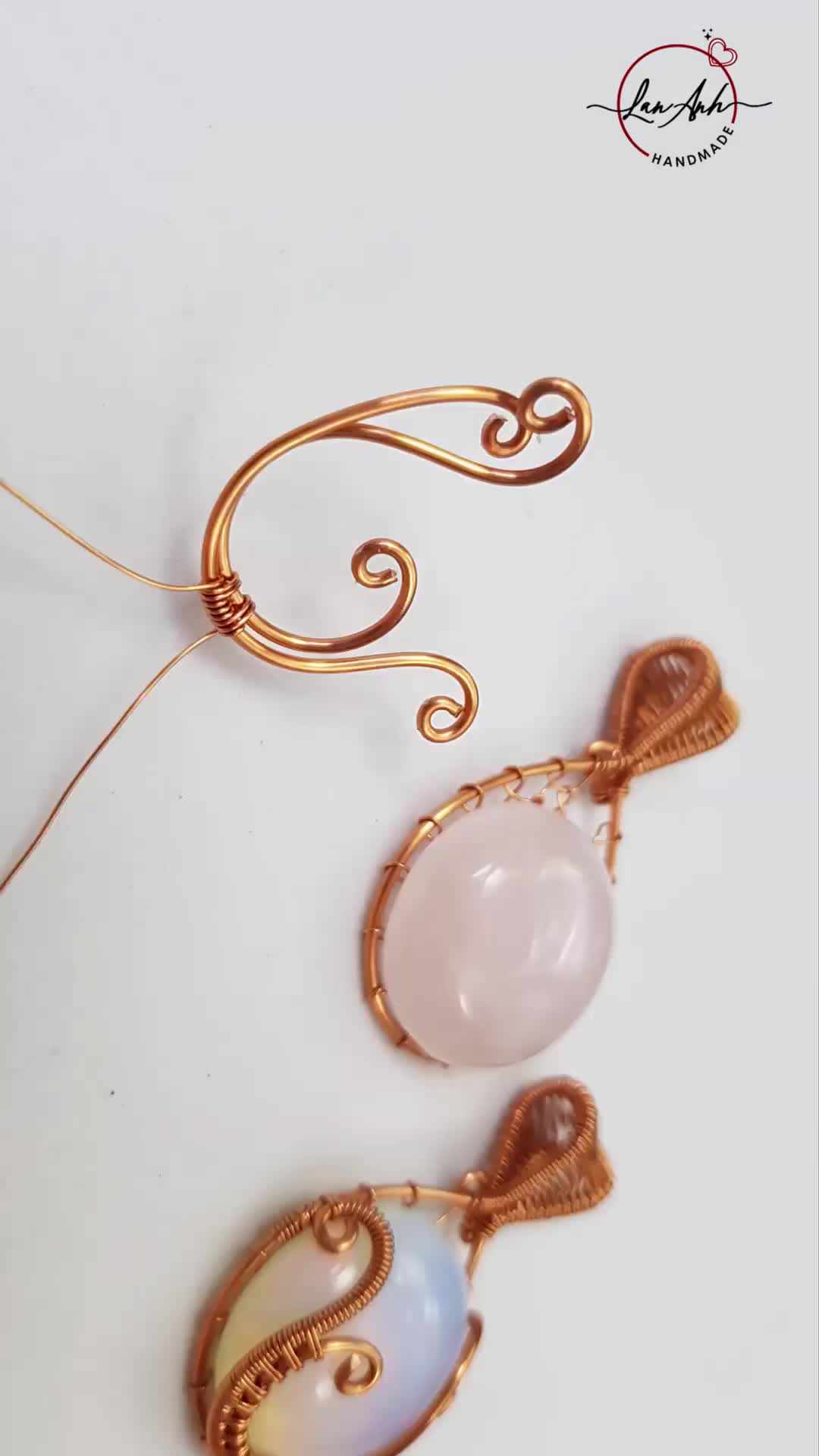 #shortsvideo | Pendant inspired by sea waves with half round cabochon # ...