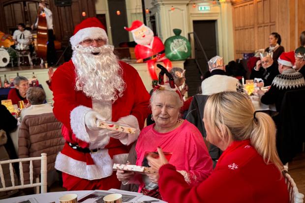 'Truly grateful': More than 65 older tenants enjoy festive Christmas lunch