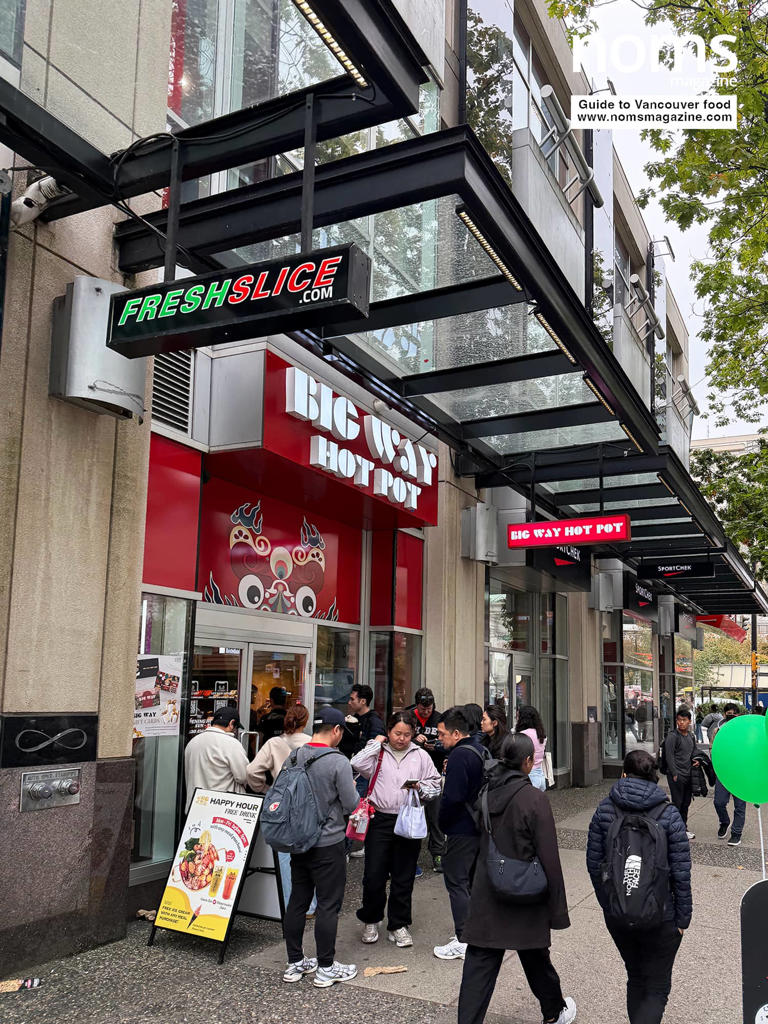 Big Way Hot Pot spotted opening another Robson location (yes, a third one)
