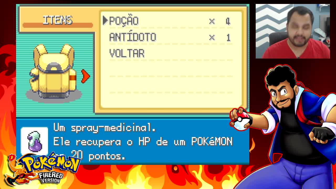 Melhor estratégia contra o Brock! - Pokémon Fire Red #02