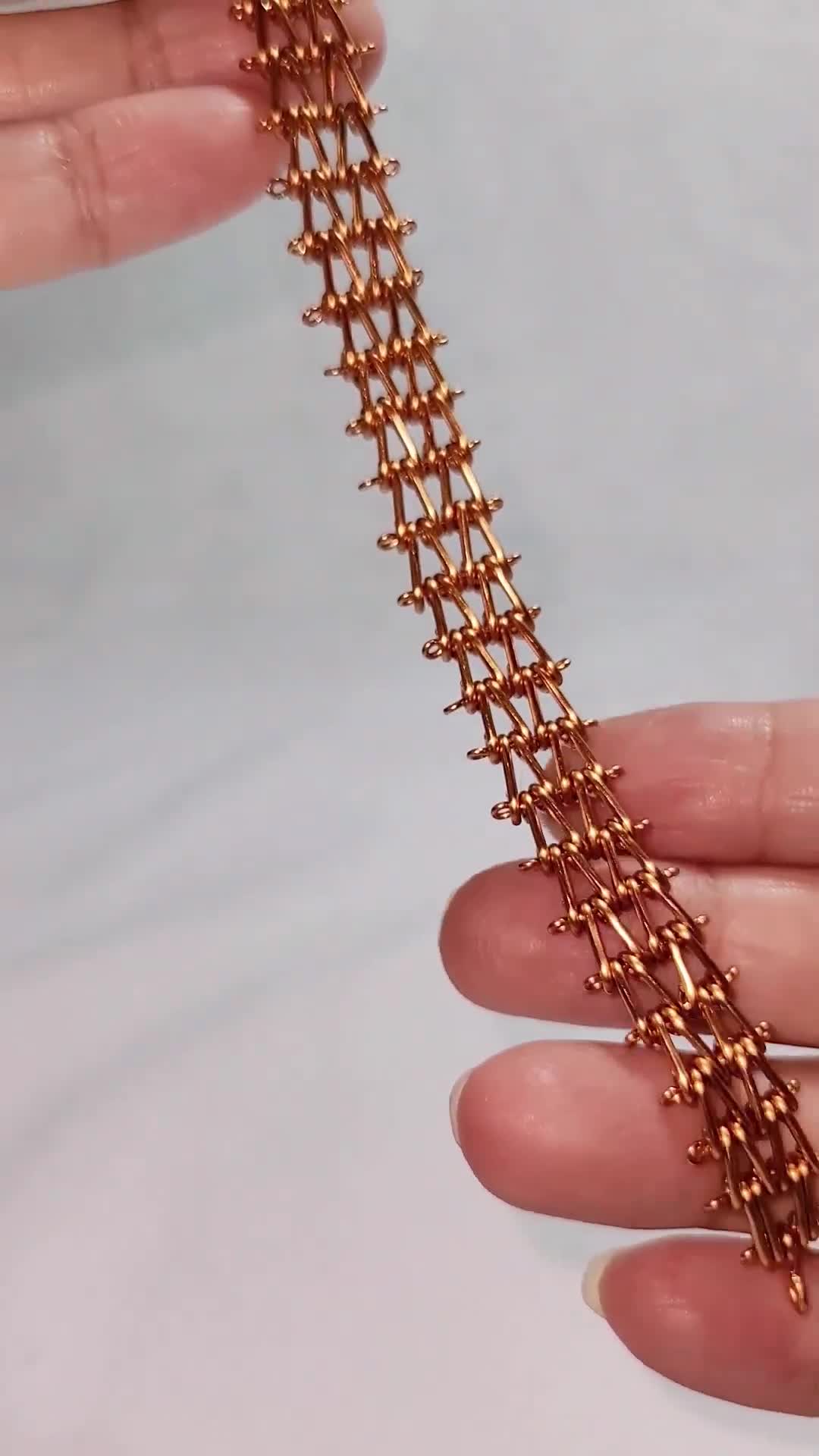 #bracelets #unisex #jewelry #copperwire #chain @LanAnhHandmade