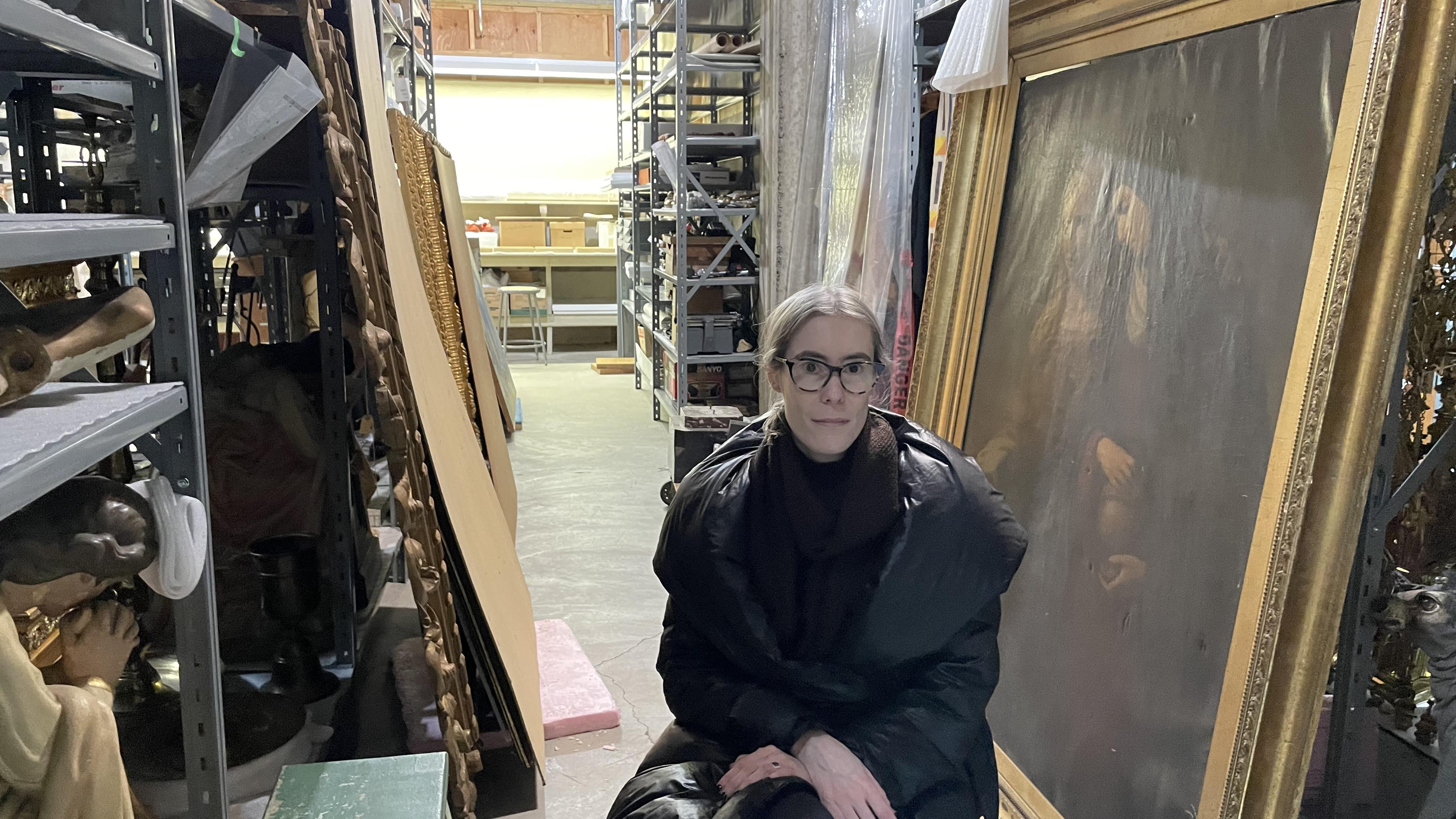 Que deviennent les tableaux et les statues lorsque les églises ferment?