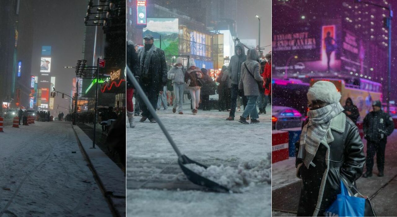 Tempesta di neve su New York, migliaia di voli cancellati: le ...
