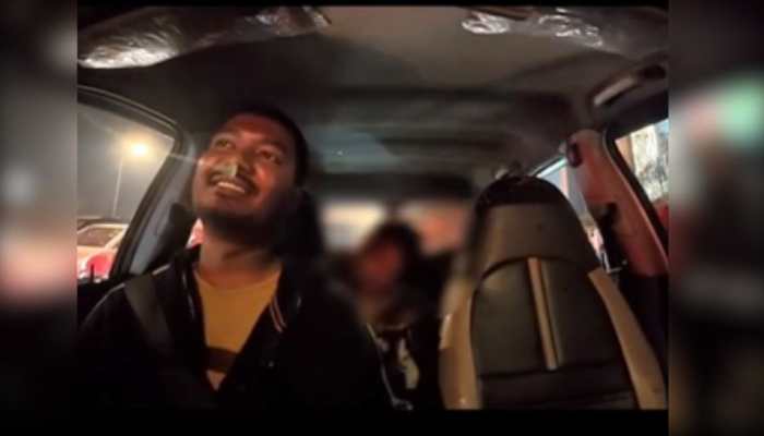 Viral video: Cab driver wins praise for calmly ensuring safety of ...