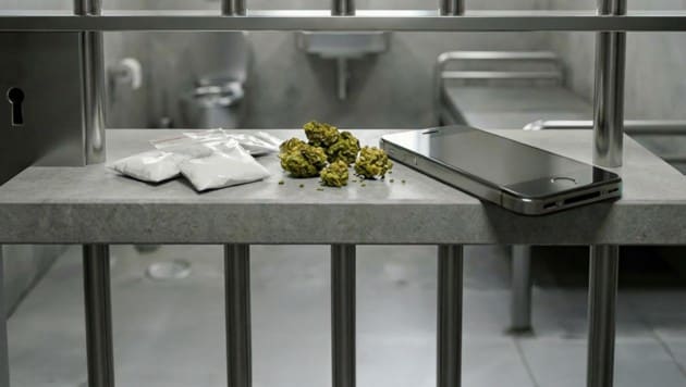 Kriminalität hinter Gittern: 2500 Handys in Zellen