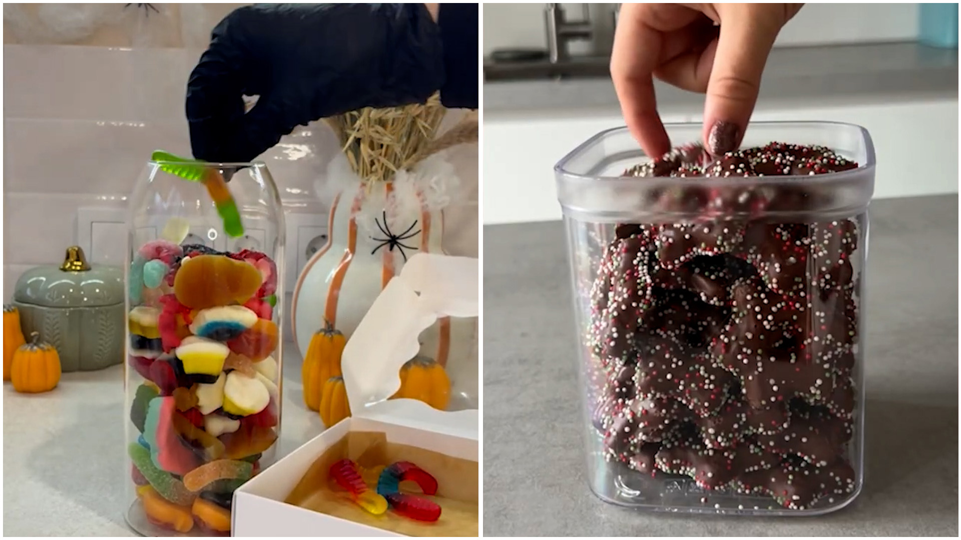 Satisfying mijn snackpotten aanvullen