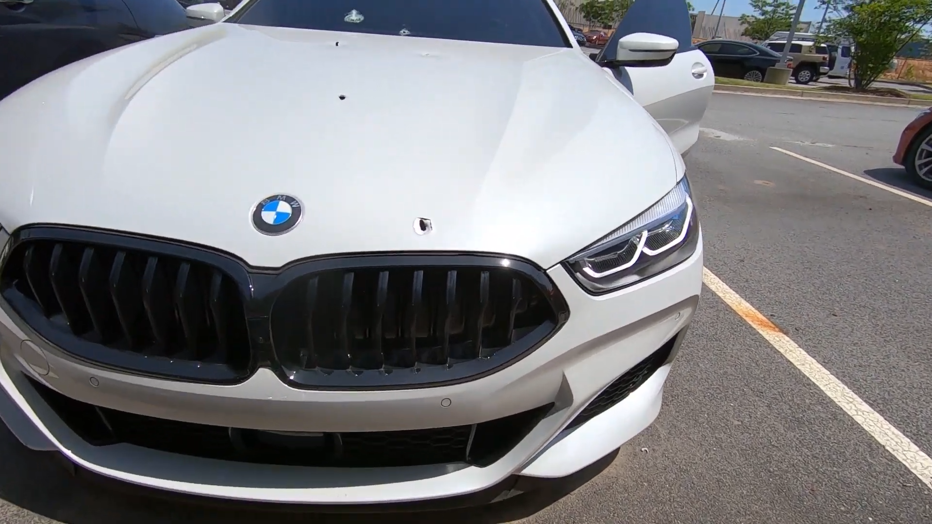 Shot-up cartel truck dumped in Atlanta - tow trucker hooks it like it’s ...