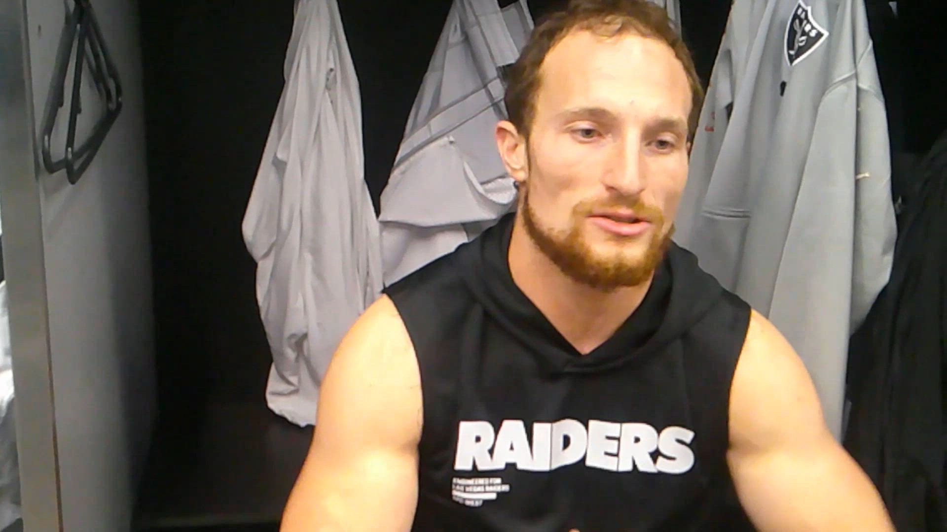 Las Vegas Raiders RB Dylan Laube details special teams role and growth ...
