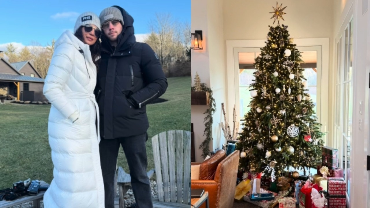 Priyanka Chopra shares cute Christmas moments with Nick, Malti, calls ...
