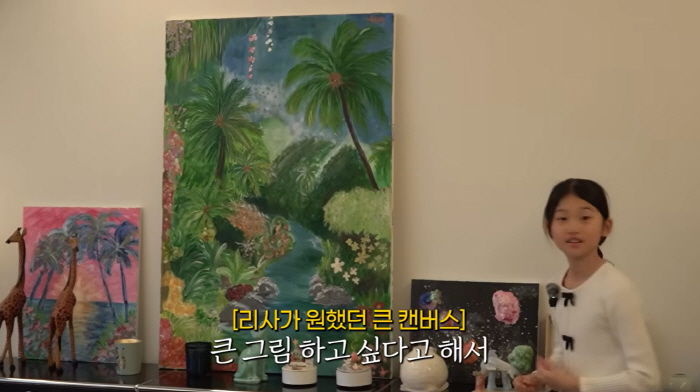 Jang Yoon-joo's daughter has a touch movement as a 9-year-old master of ...