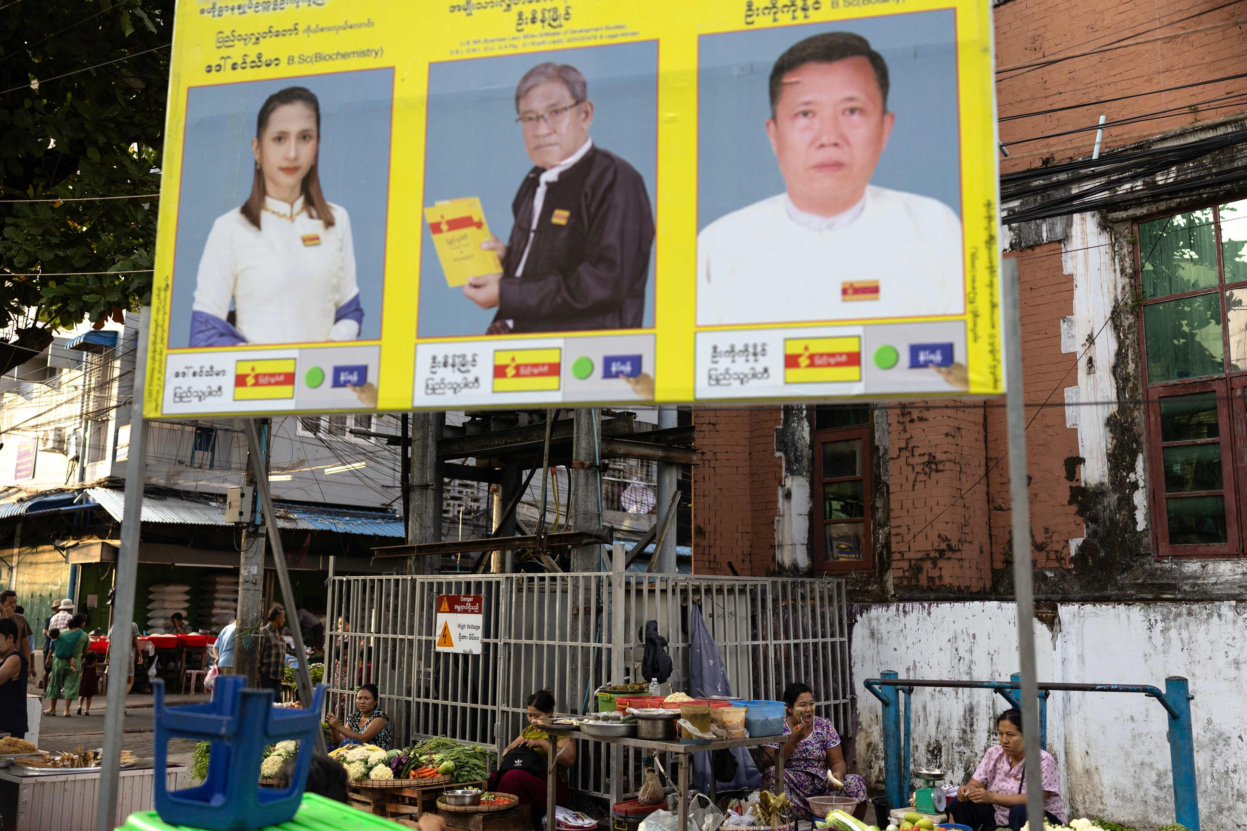 Myanmar military lifts Yangon curfew ahead of controversial election