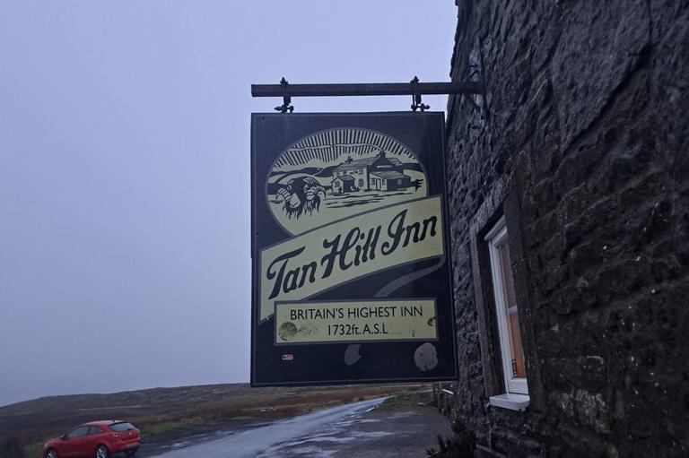 'I run the highest pub in Britain, it's like going back in time'