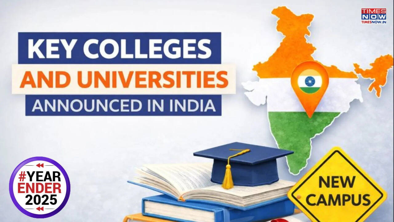 Study in India | Key colleges and universities announced in 2025