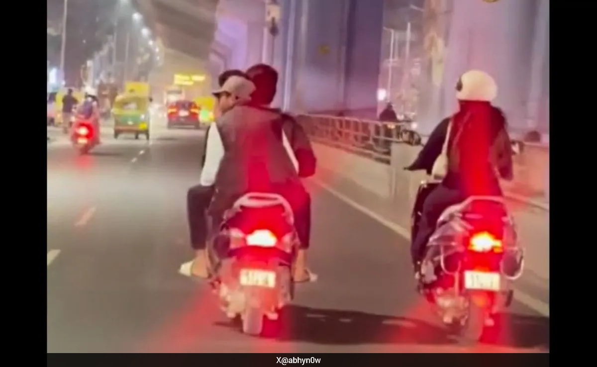 On camera, woman rider harassed by men on scooter in Bengaluru