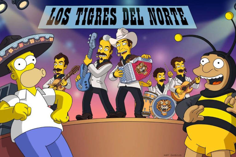Los Tigres del Norte will join 'Simpsons' universe for a corrido as a ...