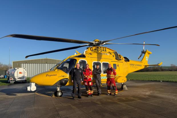 Racing against time: Inside the south west’s busiest air ambulance