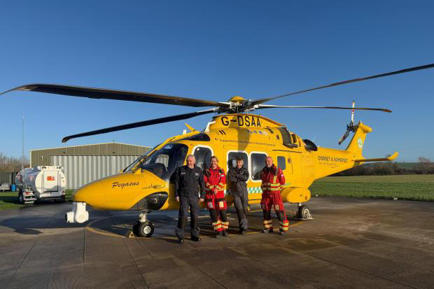 Racing against time: Inside the south west’s busiest air ambulance