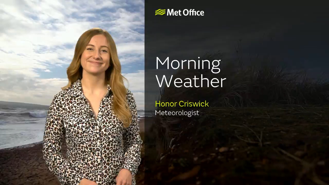 Met Office Friday morning weather forecast 24/10/2025