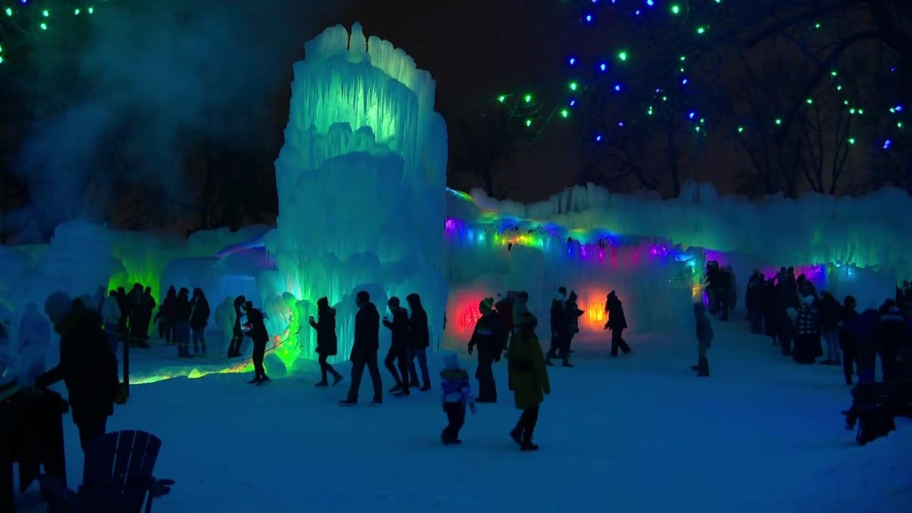 Ice Castles at Minnesota State Fairgrounds opens on its earliest date ever