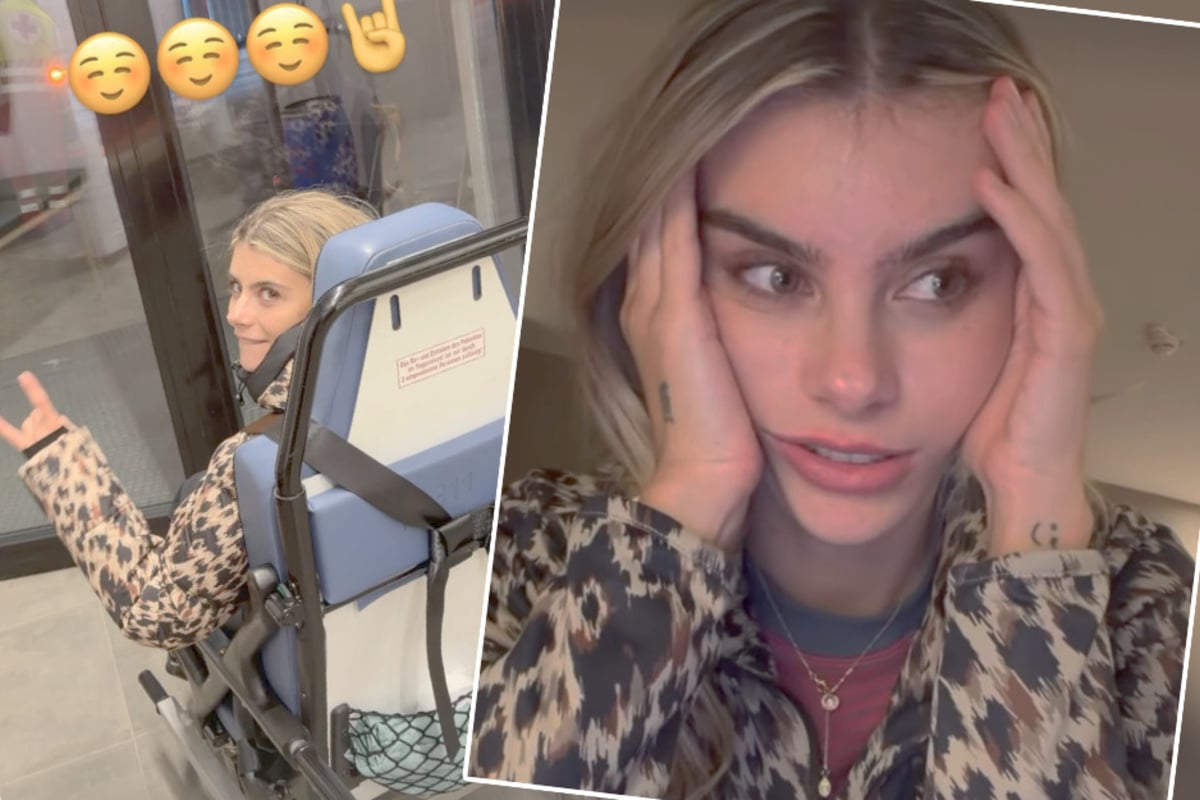 Romina Palm unter Schock! Model zieht sich beim Skifahren Horror ...