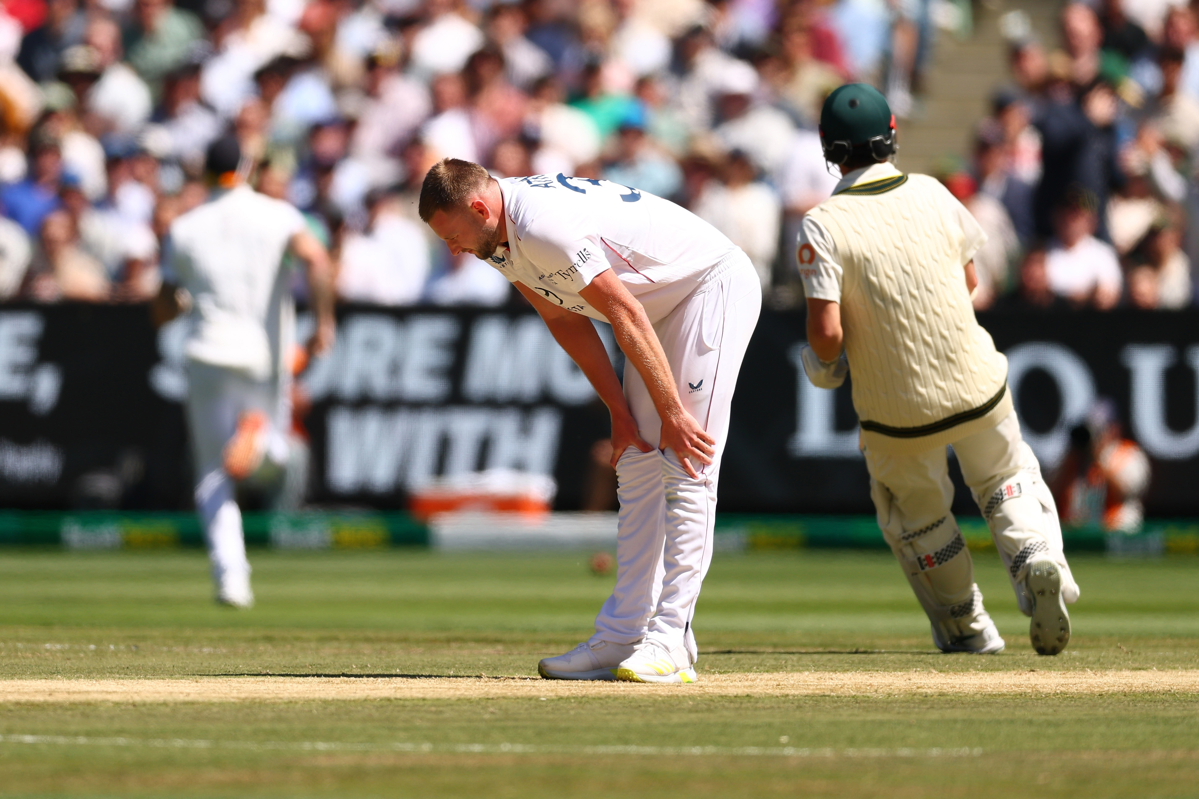 English carnage continues with another bowler injured
