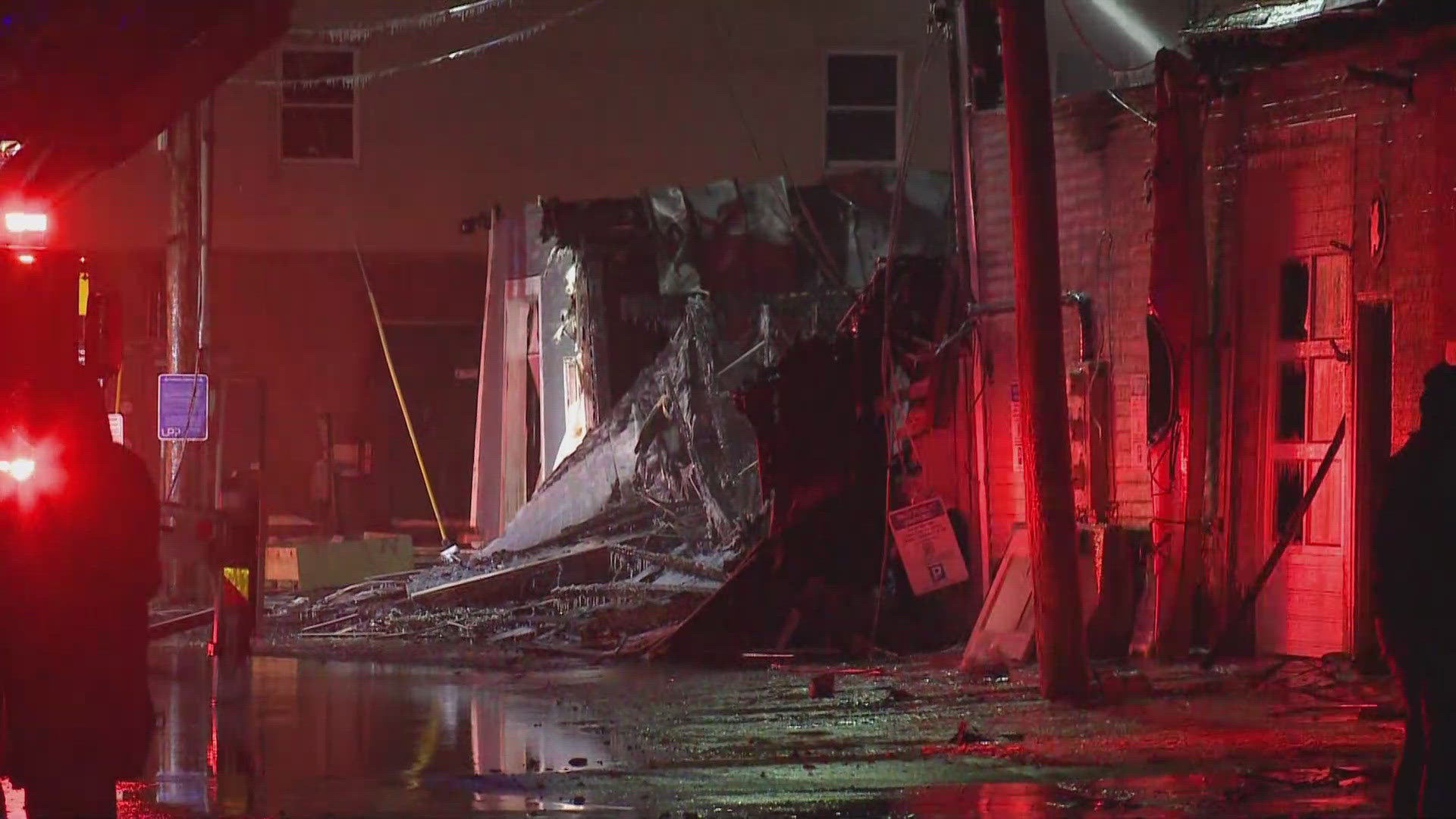 Portland crews extinguish Custom House Wharf fire, extent of damage seen