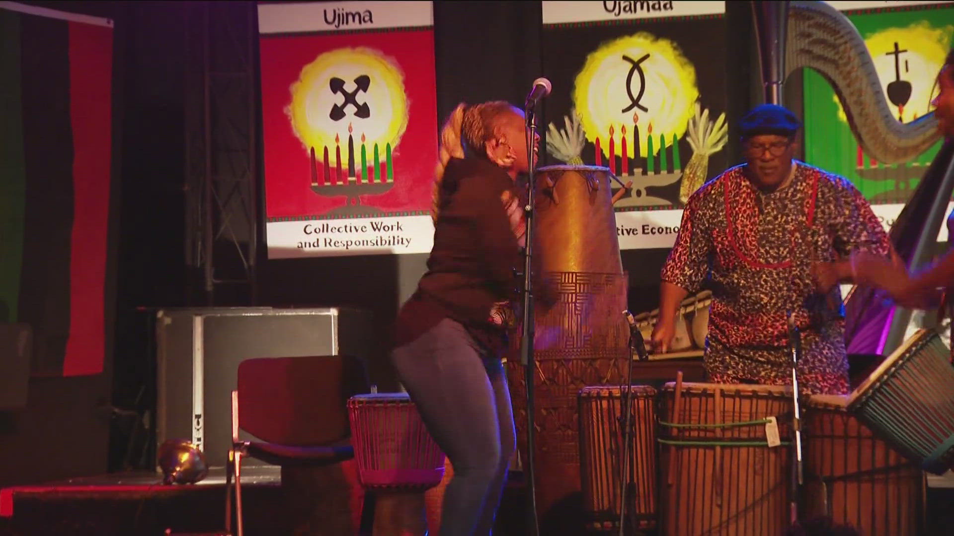 Kwanzaa celebration unites community at World Beat Cultural Center