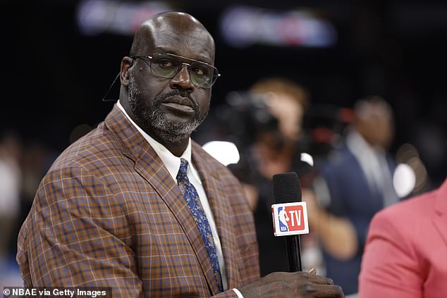 Shaquille O'Neal destroys 'Inside the NBA' studio set after crashing ...