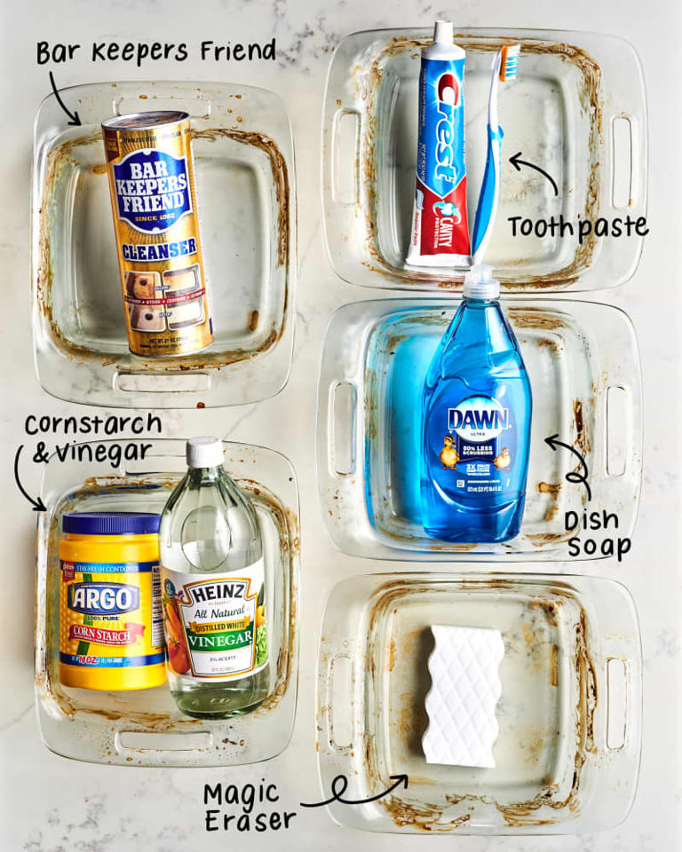 This magic pantry staple got every bit of grease off of my glass baking ...