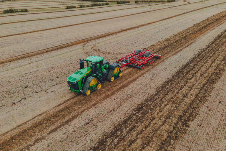 I drove the world's most powerful tractor - it's outstanding in its field