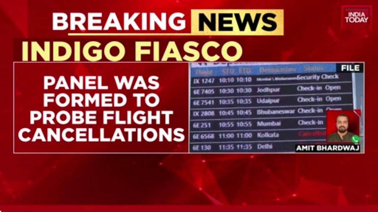 Indigo crisis: DGCA panel led by Sanjay K Bramhane submits probe report ...