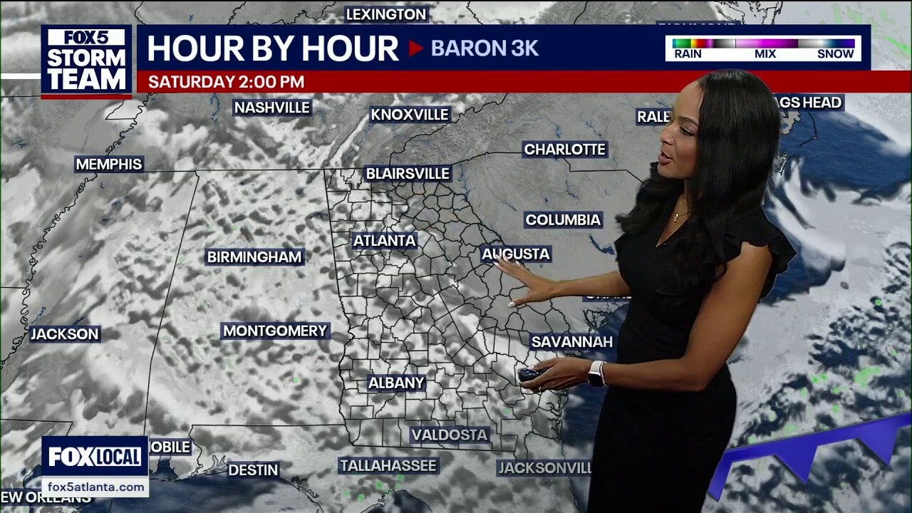 Weekend weather forecast