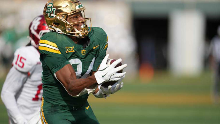 Media names 3 Baylor skill players to latest mock draft