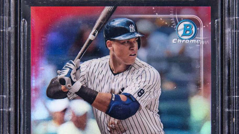 Derek Jeter vs. Aaron Judge: A tough decision - 7 must see cards