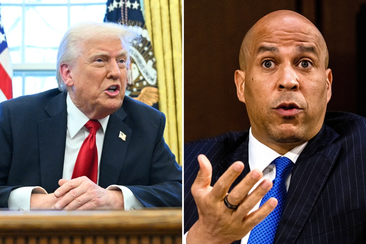 Cory Booker delivers marathon speech against Trump's agenda for over 20 ...
