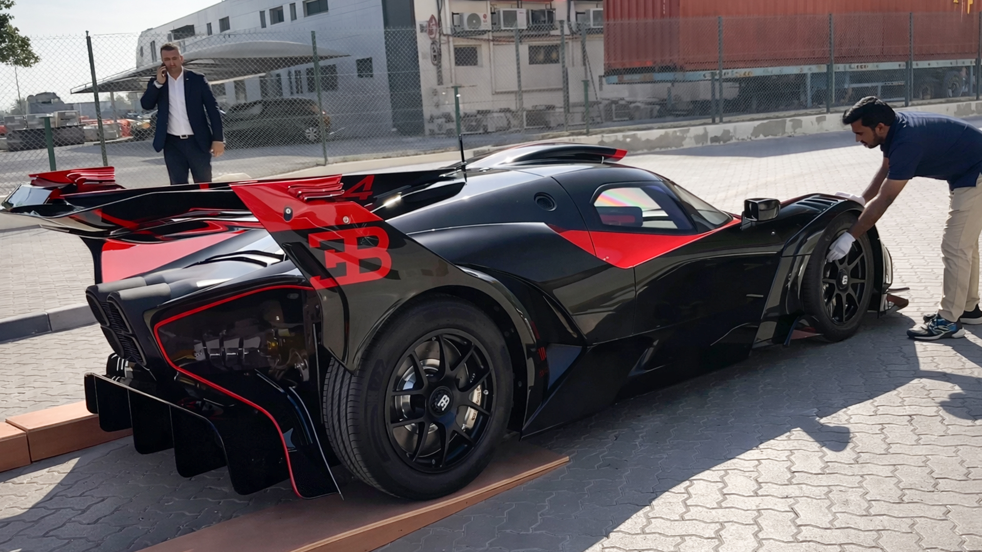 Unboxing the exclusive $4,000,000 Bugatti Bolide