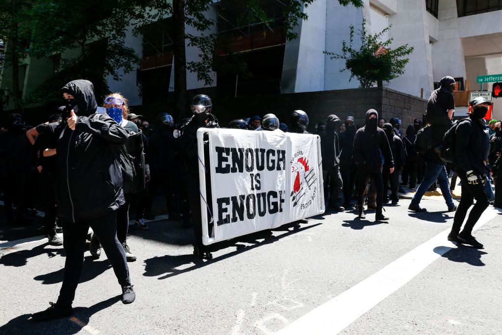 Trump faces scrutiny over Antifa ‘terror threat’ label