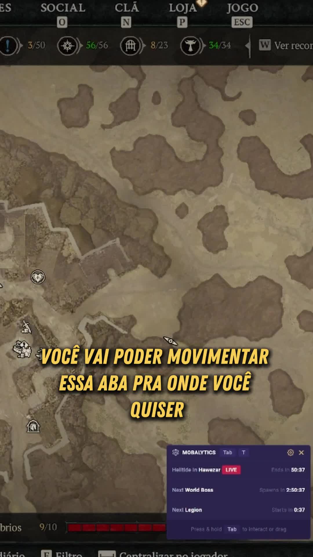 Timer de eventos em Diablo IV #diablo #shorts #gaming #rpg #games #diablo4